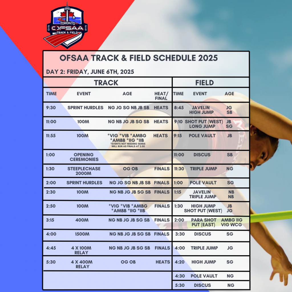 Competition Schedules - OFSAA