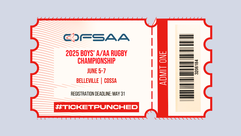 Rugby - Boys' A/AA - OFSAA